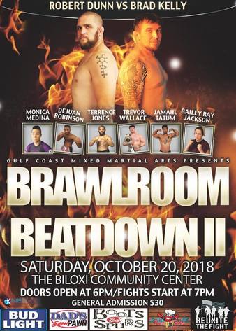 Gulf Coast MMA: Brawlroom Beatdown 2 | MMA Event | Tapology