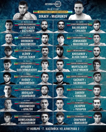 IFL 1 | MMA Event | Tapology