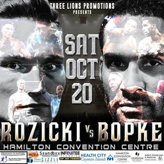 Ryan Rozicki vs. Abokan Bokpe, Three Lions Promotions | Boxing Bout ...