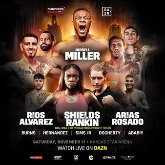 Jarrell Miller vs. Bogdan Dinu, Matchroom Boxing | Boxing Bout | Tapology