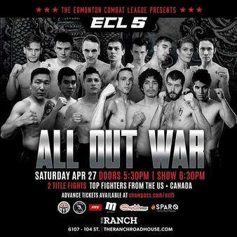 ECL 5: All Out War | Event | Tapology