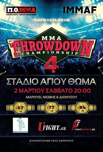 MMA Throwdown Champioship 4 | MMA Event | Tapology