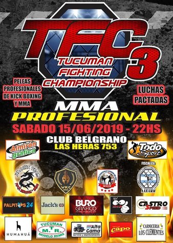 TFC 3 | MMA Event | Tapology