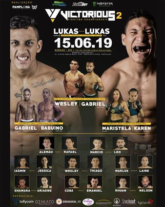 Jéssica Coelho vs. Iasmin Lucindo, Victorious MMA 2 | MMA Bout | Tapology