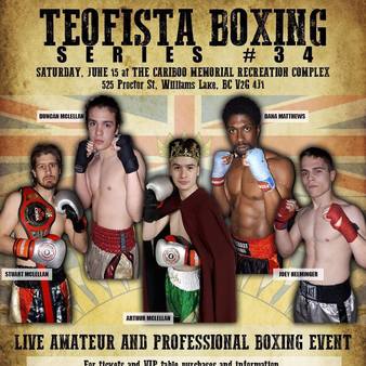 Brian Samuel vs. Stuart McLellan, Teofista Boxing Series 34 | Boxing Bout | Tapology