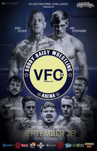 Eric Olsen vs. Ian Stephens, Valor Fighting Challenge 64 | MMA Bout ...