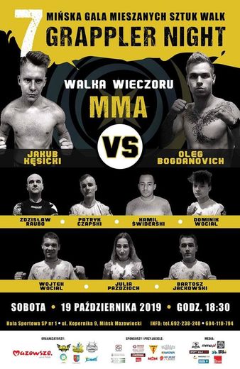 Grappler Night 7 | MMA, Grappling, & Kickboxing Event | Tapology