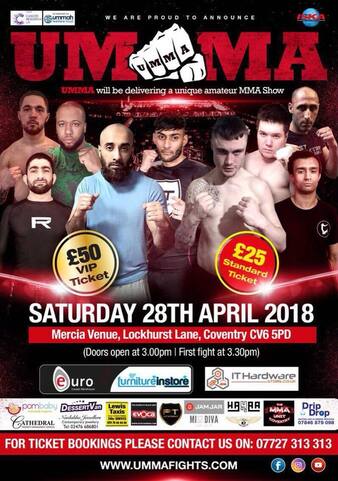 UMMA 1 | MMA & Kickboxing Event | Tapology