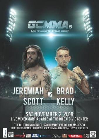 Jeremiah Scott vs. Brad Kelly, Gulf Coast MMA 5 | MMA Bout | Tapology