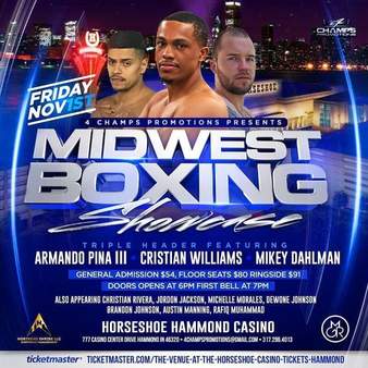 Owen Saldana vs. Darrius Flowers, Williams vs. Rocha | Boxing Bout ...