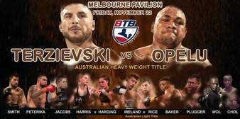 Kris Terzievski vs. Faiga Opelu, Terzievski vs. Opelu | Boxing Bout ...