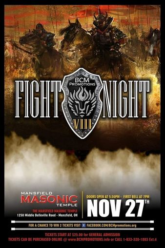 BCM Promotions: Fight Night 8 | Event | Tapology