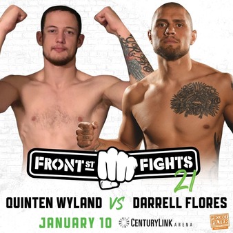 Quinten Wyland vs. Darrell Flores, Front Street Fights 21 | MMA Bout ...