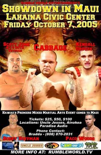 Mike Aina vs. Albert Rios, Rumble On The Rock | MMA Bout | Tapology