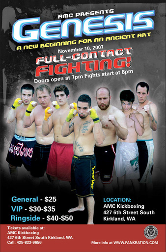 Brian Roberge vs. Bradley Luvaas, Genesis 1 | MMA Bout | Tapology