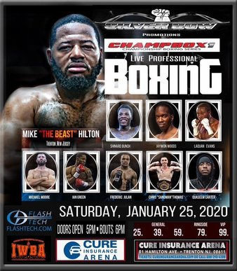 Hilton vs. Cazares | Boxing Event | Tapology