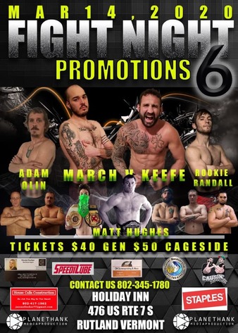 Fight Night Promotions 6 | MMA & Muay Thai Event | Tapology