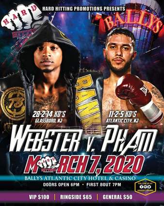 Jeremy Cuevas vs. Nestor Hugo Paniagua, Webster vs. Pham | Boxing Bout ...