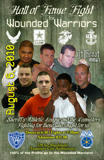 Cut Throat MMA: Hall of Fame Fight for Wounded Warriors | Event | Tapology