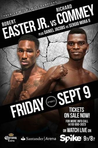 Easter Jr vs. Commey | Boxing Event | Tapology