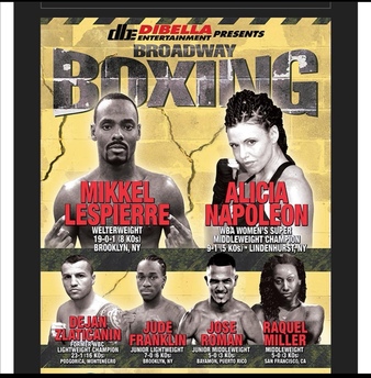 Broadway Boxing: LesPierre vs. Vittori | Boxing Event | Tapology