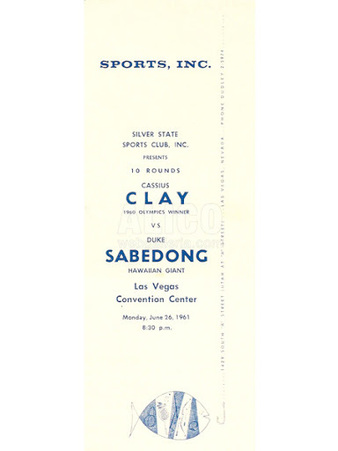 Muhammad Ali vs. Duke Sabedong | Boxing Event | Tapology