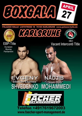 Shvedenko vs. Mohammedi | Boxing Event | Tapology