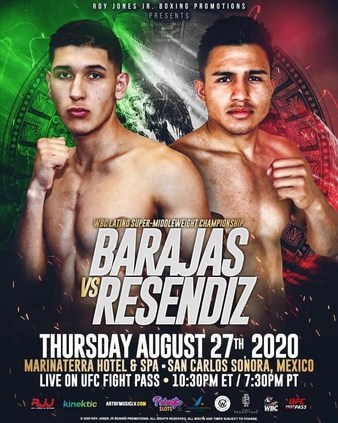 Eddy Valencia vs. Luis Gallegos, Barajas vs. Resendiz | Boxing Bout ...