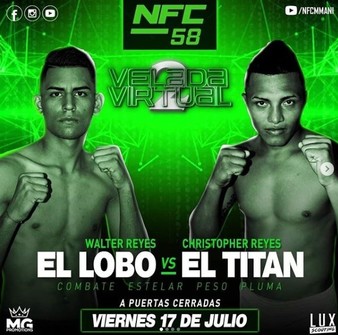 NFC 58: Velada Virtual II | MMA Event | Tapology