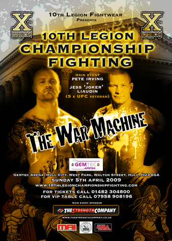 10th Legion 1: The War Machine | MMA Event | Tapology