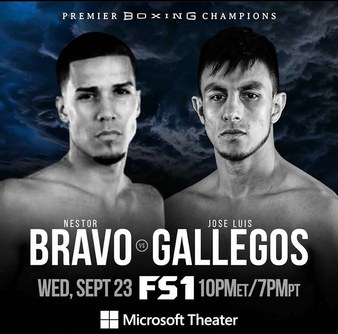 PBC on Fox Fight Night: Bravo vs. Gallegos | Boxing Event | Tapology