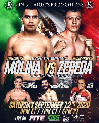 Adrian Estrella vs. Jose Guadalupe Rosales, Molina vs. Zepeda | Boxing ...