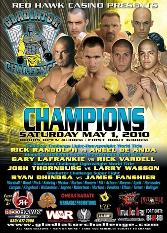 Gladiator Challenge: Champions | MMA Event | Tapology