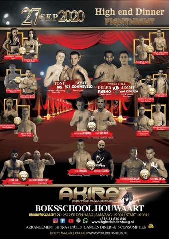 Davey van Beek vs. Mohammed Askhabov, Akira FC 1 | Muay Thai Bout ...