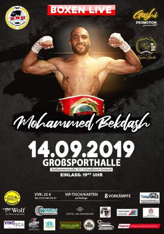 Kadrija vs. Zeller | Boxing Event | Tapology