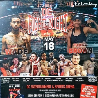 DC Fight Night: Brown vs. Gladney | Boxing Event | Tapology