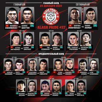 Siezkhan Kaldybek vs. Orynzhan Nursilaev, Alash Pride | MMA Bout | Tapology