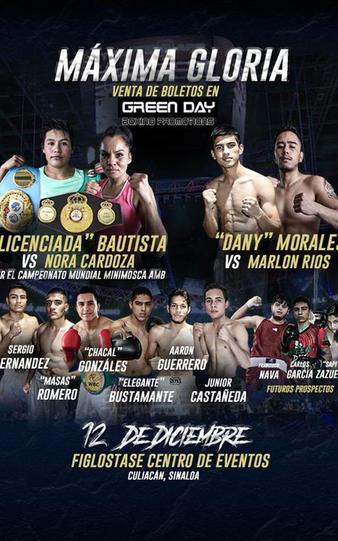 Maria Guadalupe Bautista vs. Nora Cardoza, Maxima Gloria | Boxing Bout ...