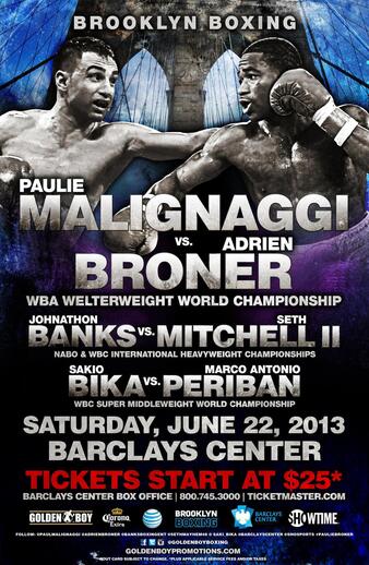 Juan Dominguez vs. Brad Patraw, Malignaggi vs. Broner | Boxing Bout ...