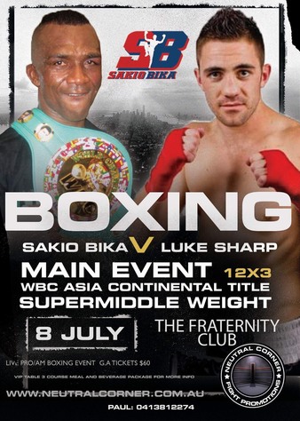 Bika vs. Sharp | Boxing Event | Tapology