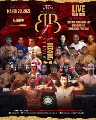 Jetter Burgos vs. Chameir Rice, Bowties & Boxing | Boxing Bout | Tapology