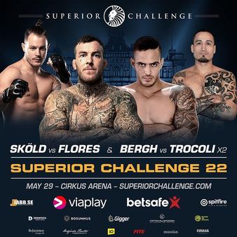 Kenneth Bergh vs. Antonio Trócoli, Superior Challenge 22 | MMA Bout ...