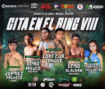 Jessica Basulto vs. Elizabeth Cruz, Cita En El Ring VIII | Boxing Bout ...