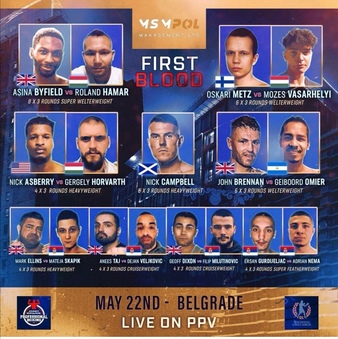 First Blood | Boxing Event | Tapology