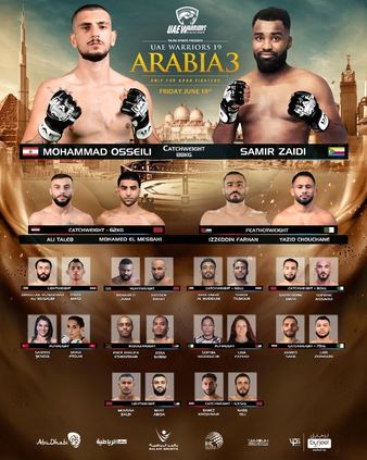 UAE Warriors 19: Arabia 3 | MMA Event | Tapology