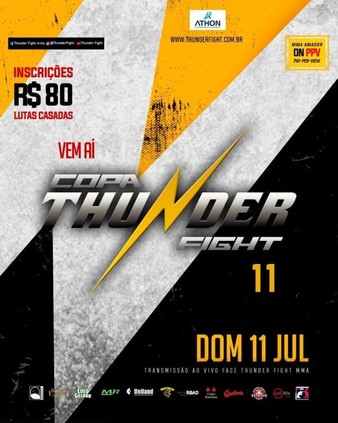 Bruno Luiz Diaz vs. Athos Alexandre, Copa Thunder Fight 11 | MMA Bout ...