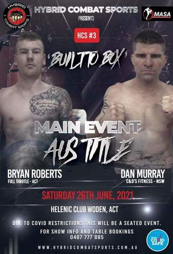 Bryan Roberts vs. Dan Murray, Murray vs. Roberts (Cancelled) | Boxing ...