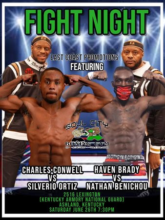 Conwell vs. Ortiz | Boxing Event | Tapology