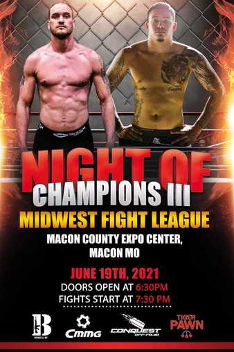 Midwest Fight League: Night of Champions 3 | MMA Event | Tapology
