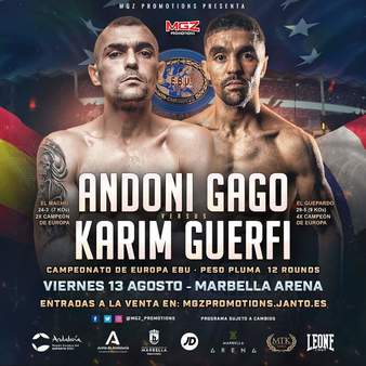 Gago vs. Guerfi | Boxing Event | Tapology